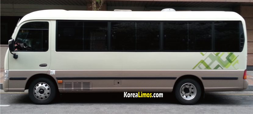 Korea Bus Rental • Korea Car Service with driver • Mini bus